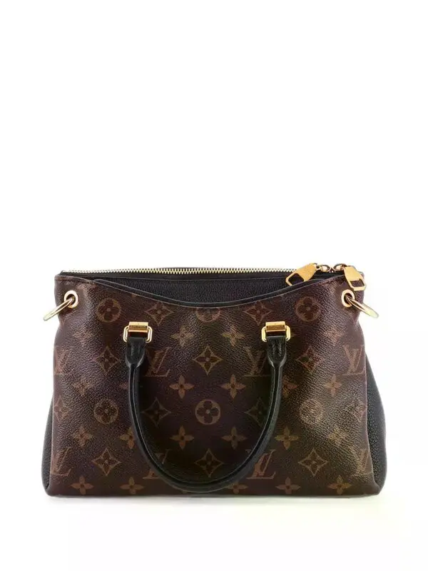 LOUIS VUITTON Pallas Tote Monogram Canvas With Leather Bb Shoulder Bag