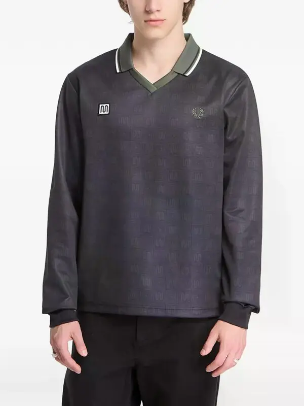 Fred Perry Meyba V-neck T-shirt - Blue