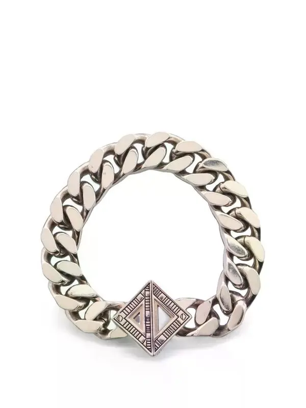 Dior 2010s Cd Diamond Bracelet - Silver