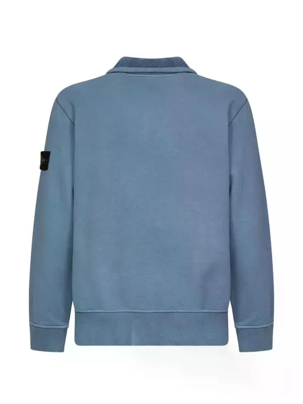 Stone Island Fleece Sweatshirt - Blue