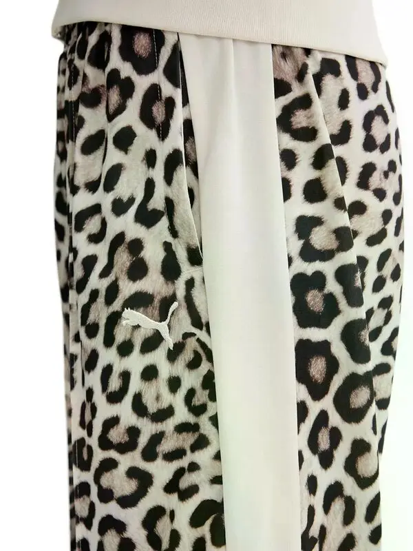 PUMA T7 Leopard-print Track Pants