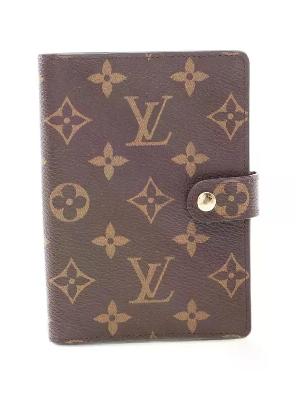 LOUIS VUITTON Pm Agenda Monogram Notebook Cover - Brown