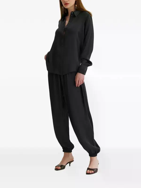 FRAMBOISE Zayd Silk Trousers