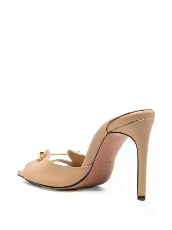 HARDOT Bar Detail Stiletto Sandals