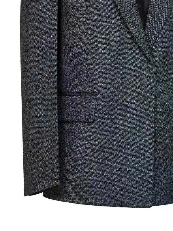 TOTEME Herringbone Wool Blazer