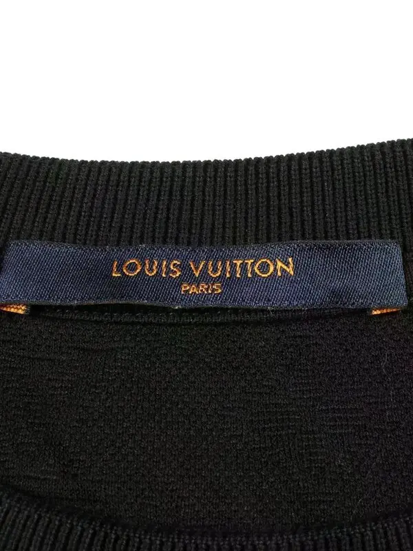 LOUIS VUITTON 2010s Monogram-motif T-shirt