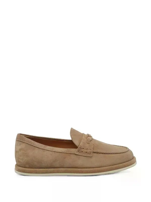 TOD'S T Timeless Suede Loafers