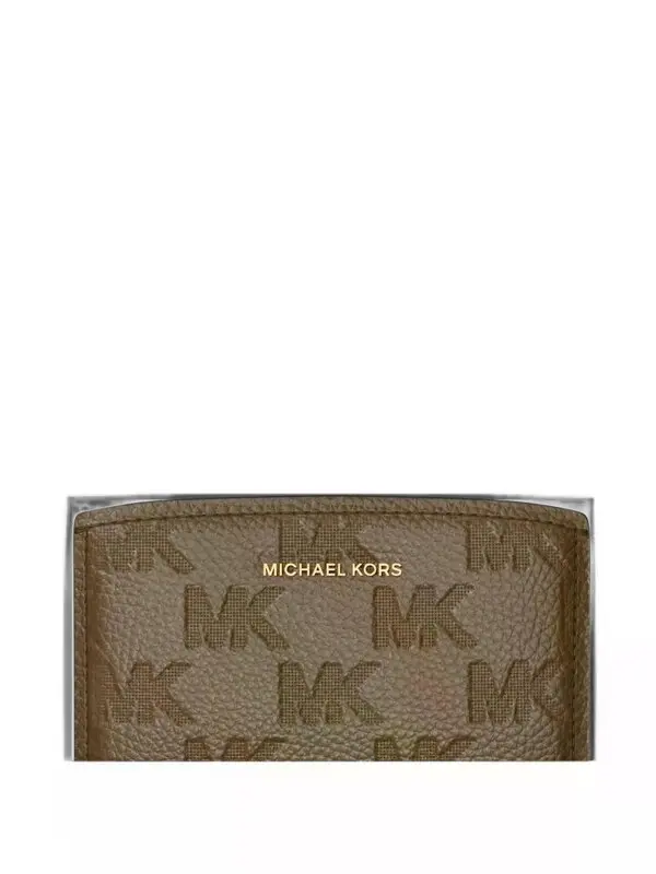 Michael Kors Logo-embossed Leather Wallet