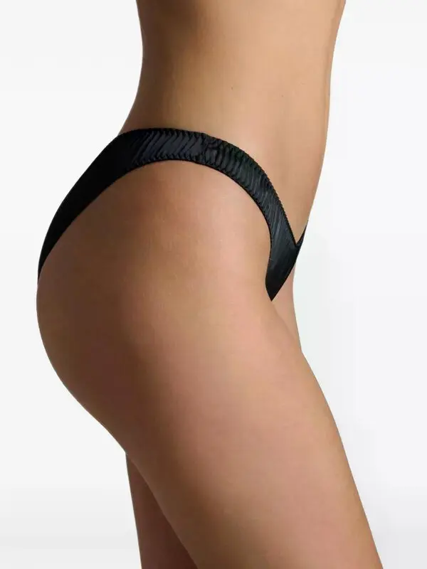 SCANDALE Dédicace Embroidered Satin Briefs
