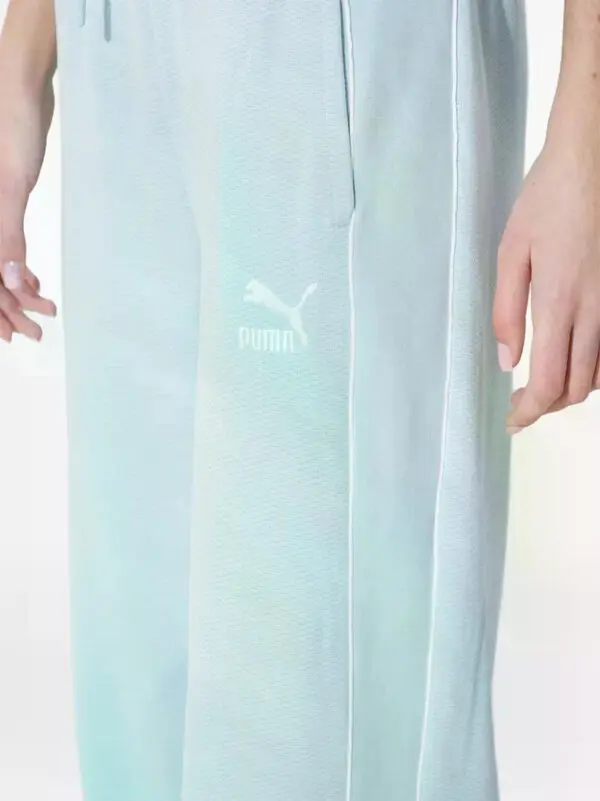 PUMA Logo-embroidered Side-stripe Track Pants