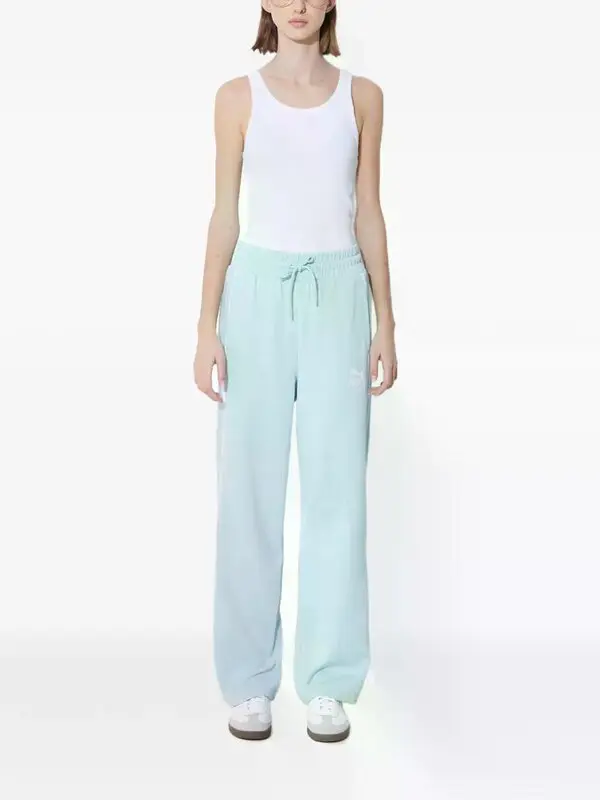 PUMA Logo Embroidered Track Pants