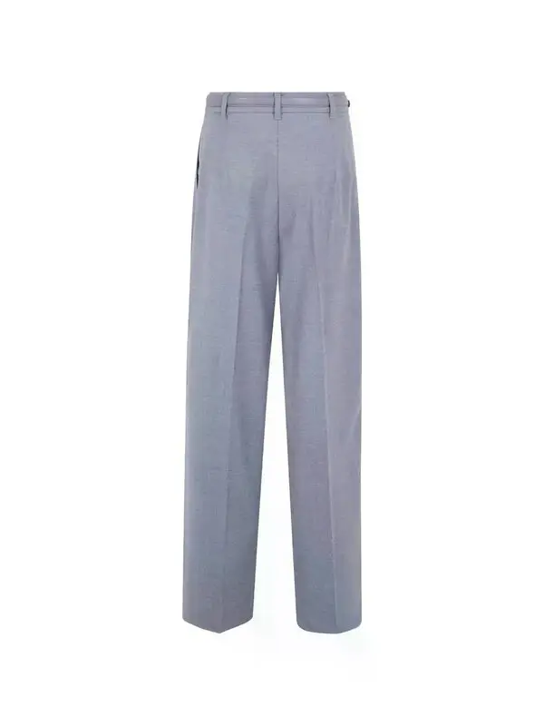 Max Mara Belted Pleated Trousers