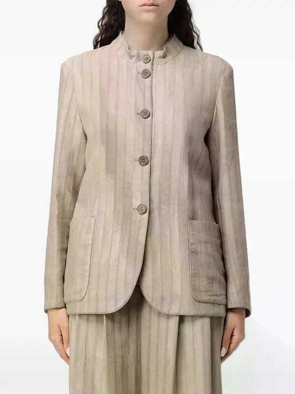 Emporio Armani Vertical Stripe Blazer