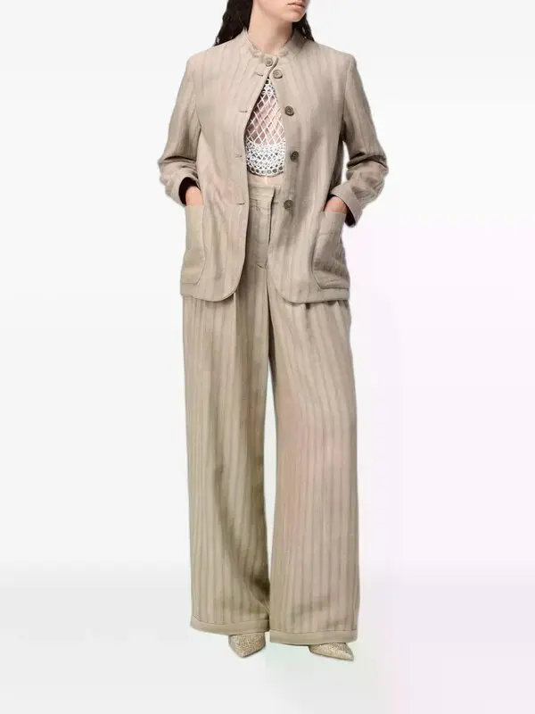 Emporio Armani Vertical Stripe Blazer