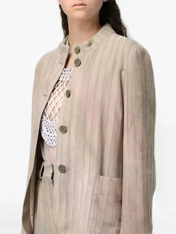Emporio Armani Vertical Stripe Blazer