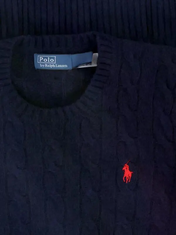 Polo Ralph Lauren Cable-knit Wool-cashmere Sweater