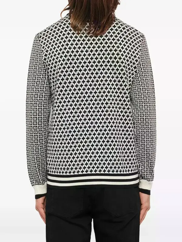 Kenzo Fair Isle Intarsia-knit Sweatshirt