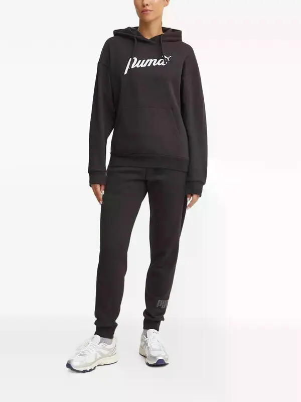 PUMA Logo Print Hoodie