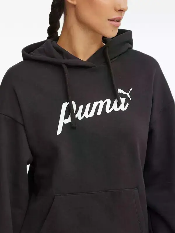 PUMA Logo Print Hoodie