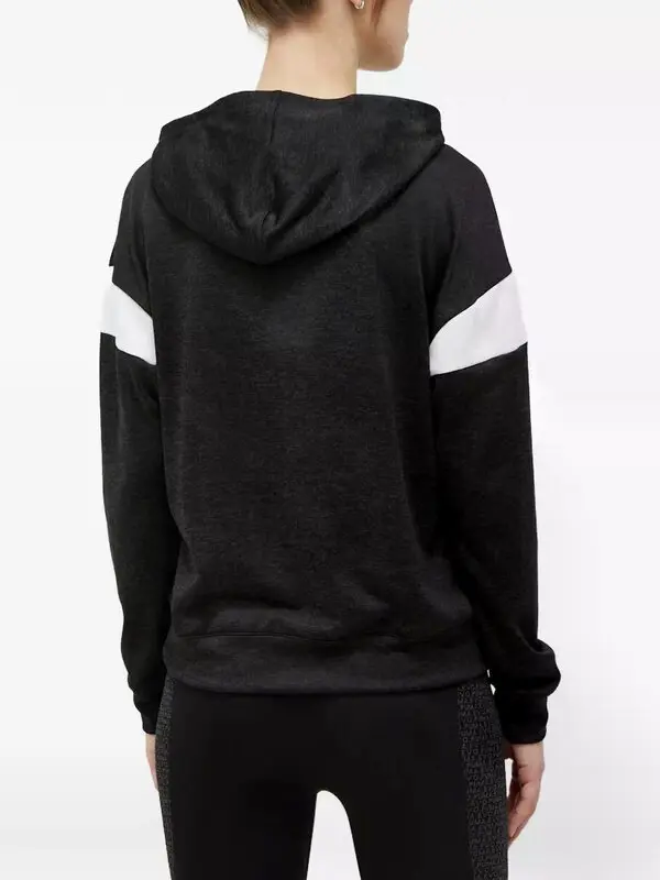 PUMA Logo Print Panelled Hoodie