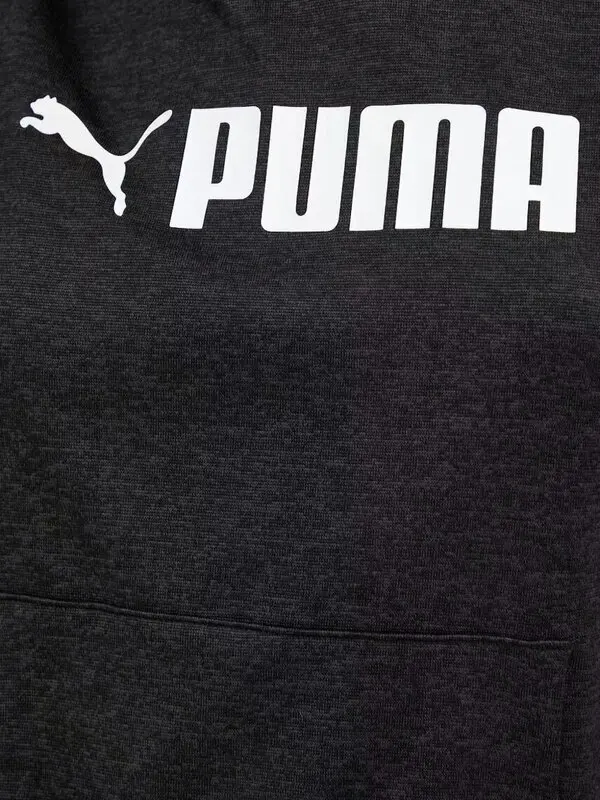 PUMA Logo Print Panelled Hoodie