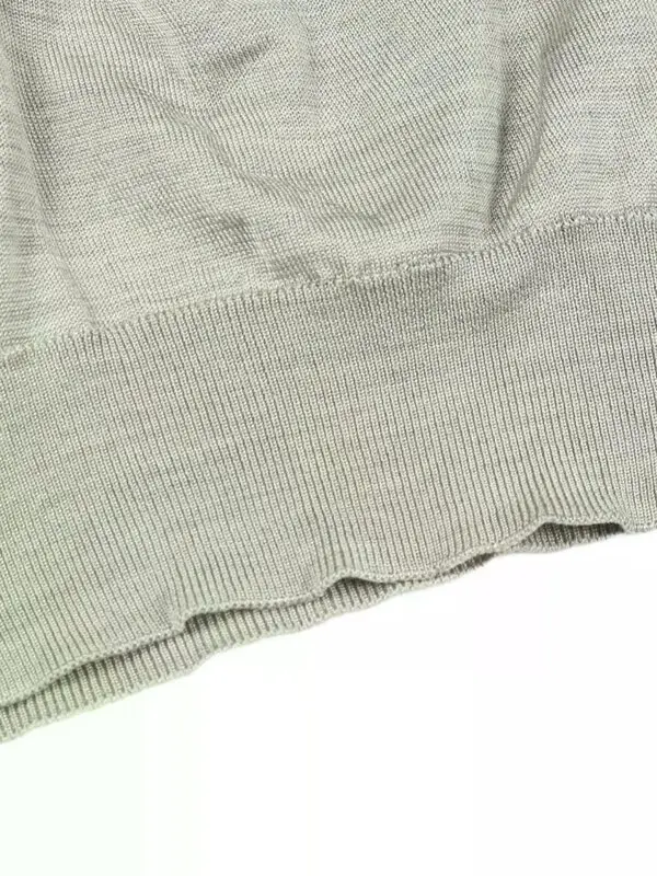 Prada Logo Detail V-neck Cardigan