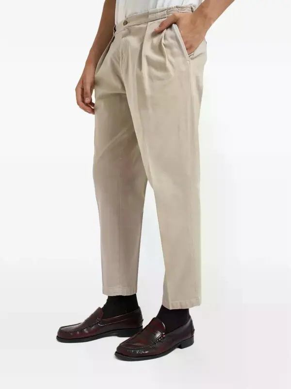 BRIGLIA 1949 Bellod Pleated Tapered Trousers