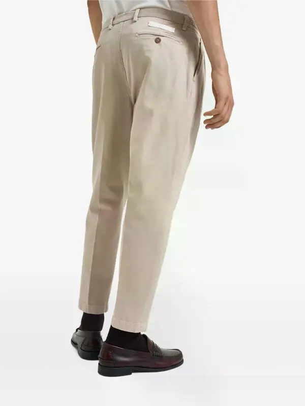 BRIGLIA 1949 Bellod Pleated Tapered Trousers