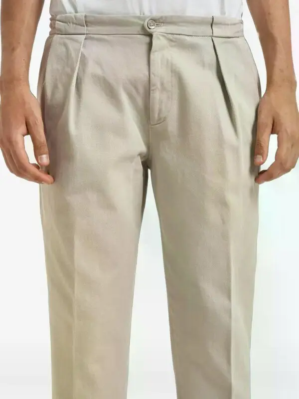 BRIGLIA 1949 Bellod Pleated Tapered Trousers