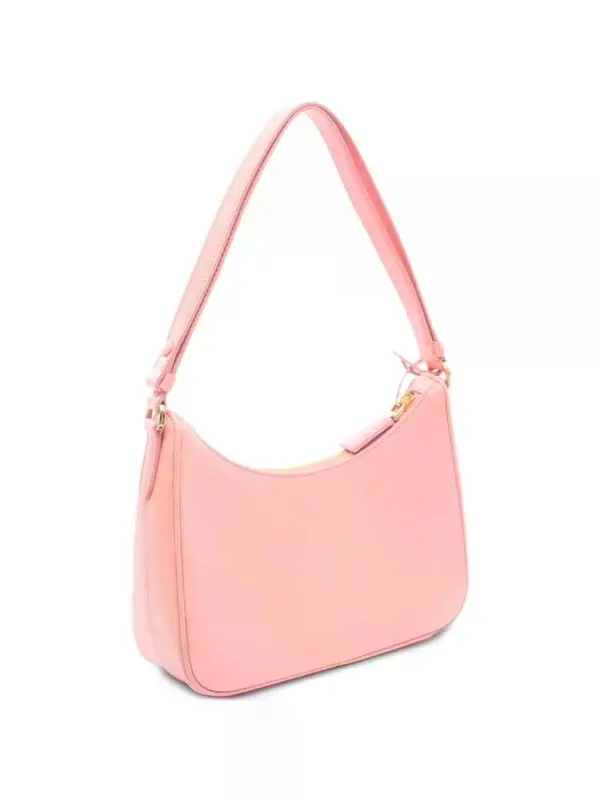 Prada Saffiano Leather Shoulder Bag - Pink