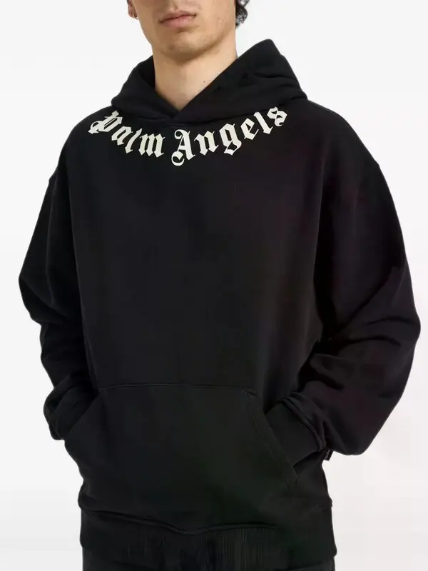 Palm Angels Logo-print Hoodie