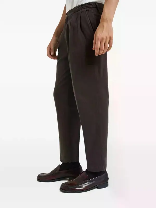 BRIGLIA 1949 Pleated Tapered-leg Trousers