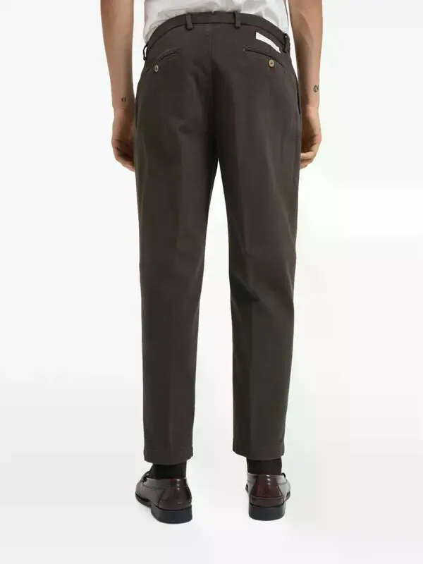 BRIGLIA 1949 Pleated Tapered-leg Trousers