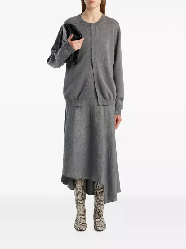 Khaite Cooper Cardigan - Grey