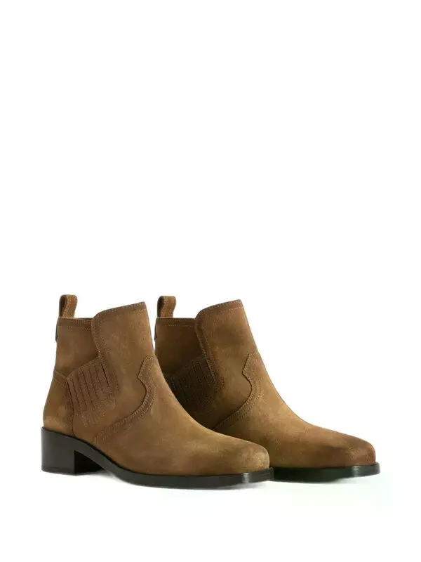 Zadig&Voltaire Igata Suede Chelsea Ankle Boots