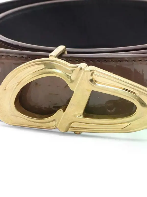 Dior Reversible Oblique Leather Belt