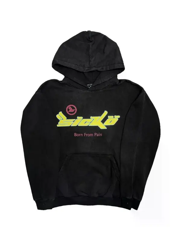 SICKO Born From Pain Hoodie - Black