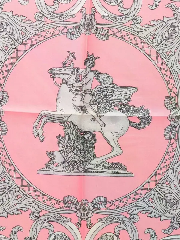 Hermès 2010s Les Tuileries Silk Scarf