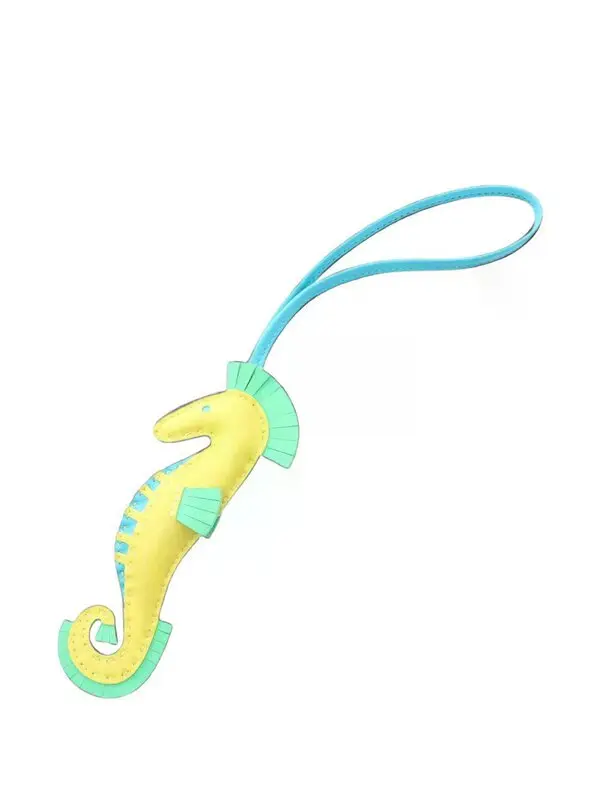 Hermès Seahorse Bag Charm - Yellow