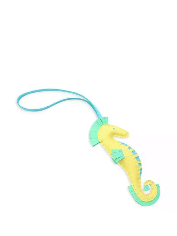 Hermès Seahorse Bag Charm - Yellow