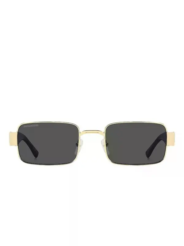 Dsquared2 Rectangle Frame Sunglasses - Gold