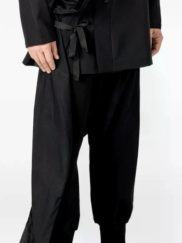 Alchemy Fashions Drop-crotch Cuffed Trousers