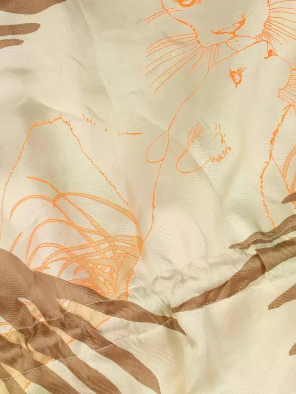 Hermès 2010s Jungle Love Zip-up Jacket