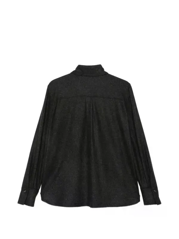LUISA CERANO Flannel Shirt Jacket