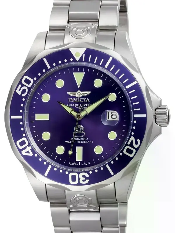 INVICTA Grand Diver 47mm Automatic Stainless Steel Watch - Blue
