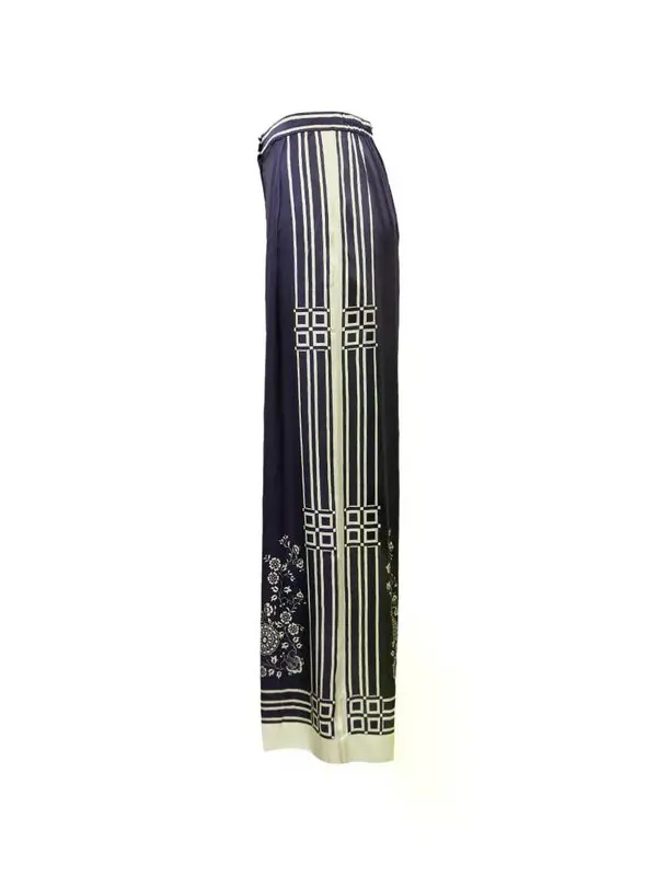 ALEMAIS Silk Wide Leg Pants