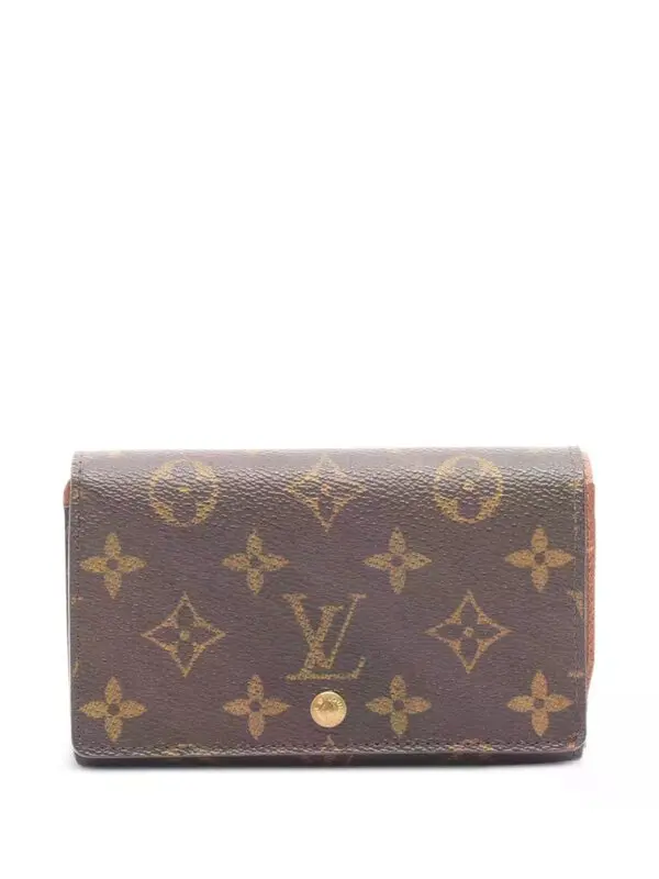 LOUIS VUITTON 2007 Monogram Bie Tresor Wallet - Brown