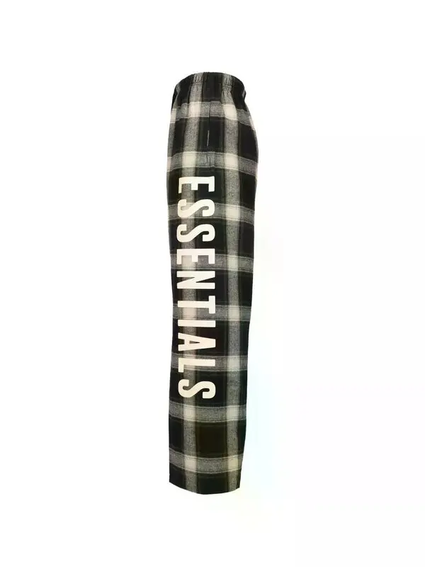 Fear Of God Plaid-check Flannel Trousers