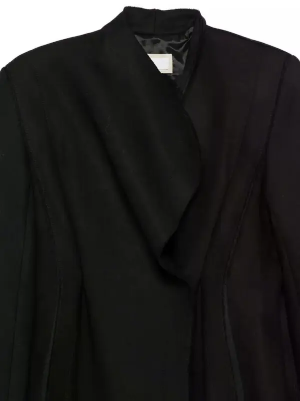LITKOVSKA Asymmetric Draped Coat