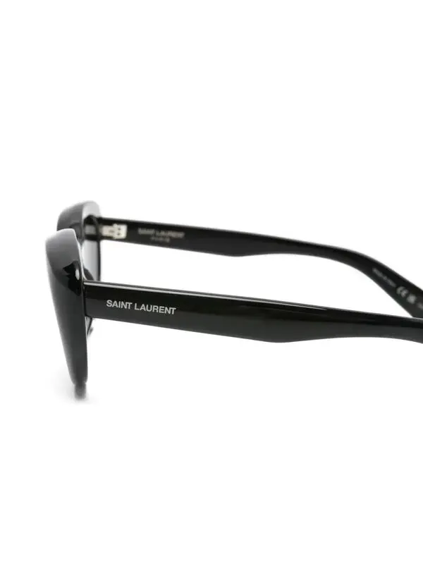 Saint Laurent Logo Detail Sunglasses
